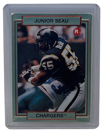 Junior Seau 1990 Action Packed Rookie Update Card San Diego Chargers RC ...