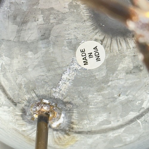 Metal Galvanized Turkey Wine Bottle Chiller Decor Rustic Planter Fall ...