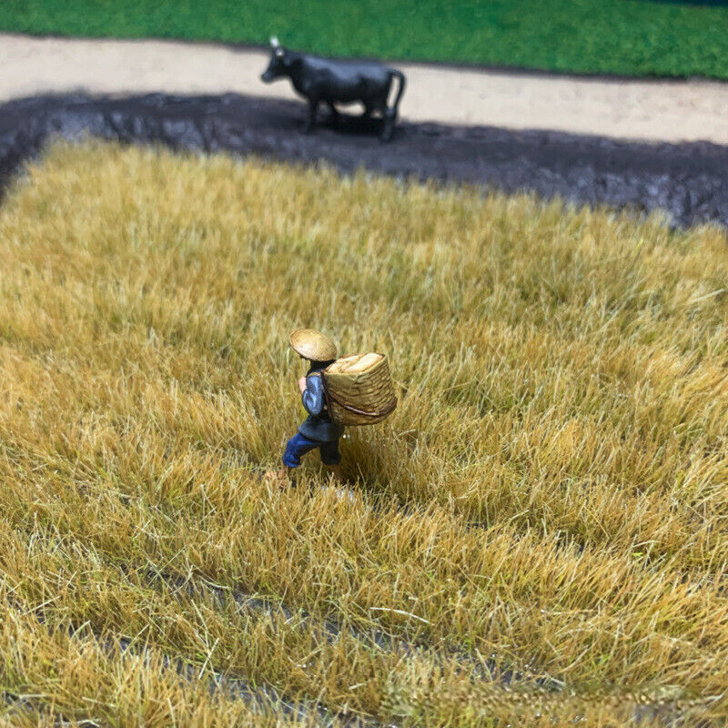 HO/O Scale Wheat Field 1:87 Garden Lawn Plants Railway Scenery Layout ...