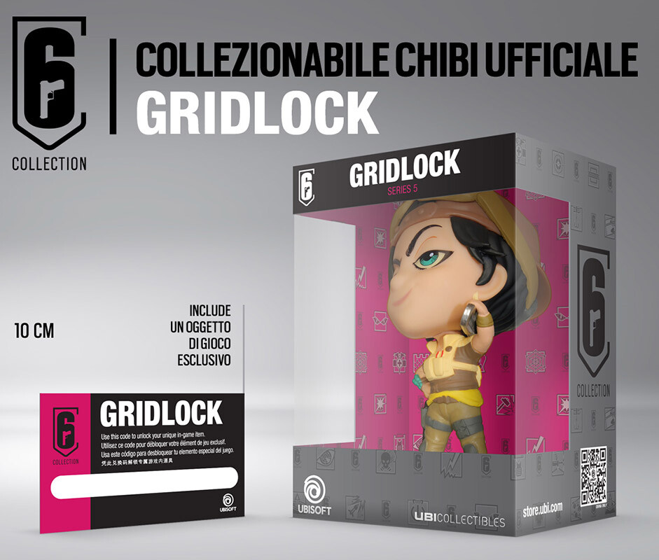 Rainbow Six Collection - Gridlock Chibi Mini PVC Figure 300114971 ...