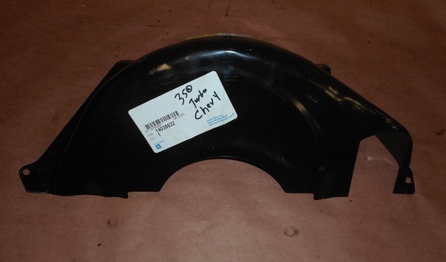 GM 14038632 Th350 Automatic Transmission Cover Shield Black Metal 75-82 ...