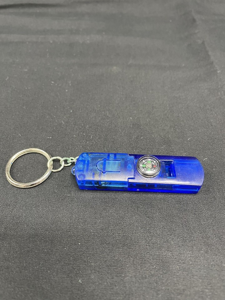 Modelo Especial Beer Key Chain Whistle With Compass Blue | eBay