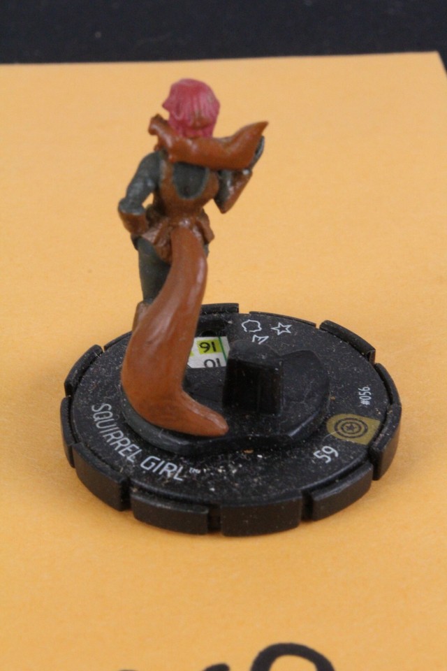 SQUIRREL GIRL #056 Captain America HeroClix Super Rare legacy figure NO ...