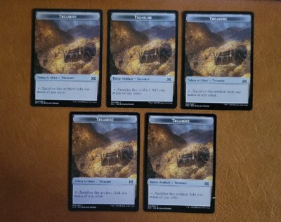 (5) NM Boar Treasure Double-sided Token Double Masters 2022 2X2 | eBay