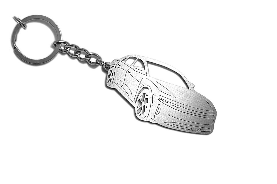 Stainless Steel Keychain 3D Car Body Key Ring fit Lucid Air | eBay