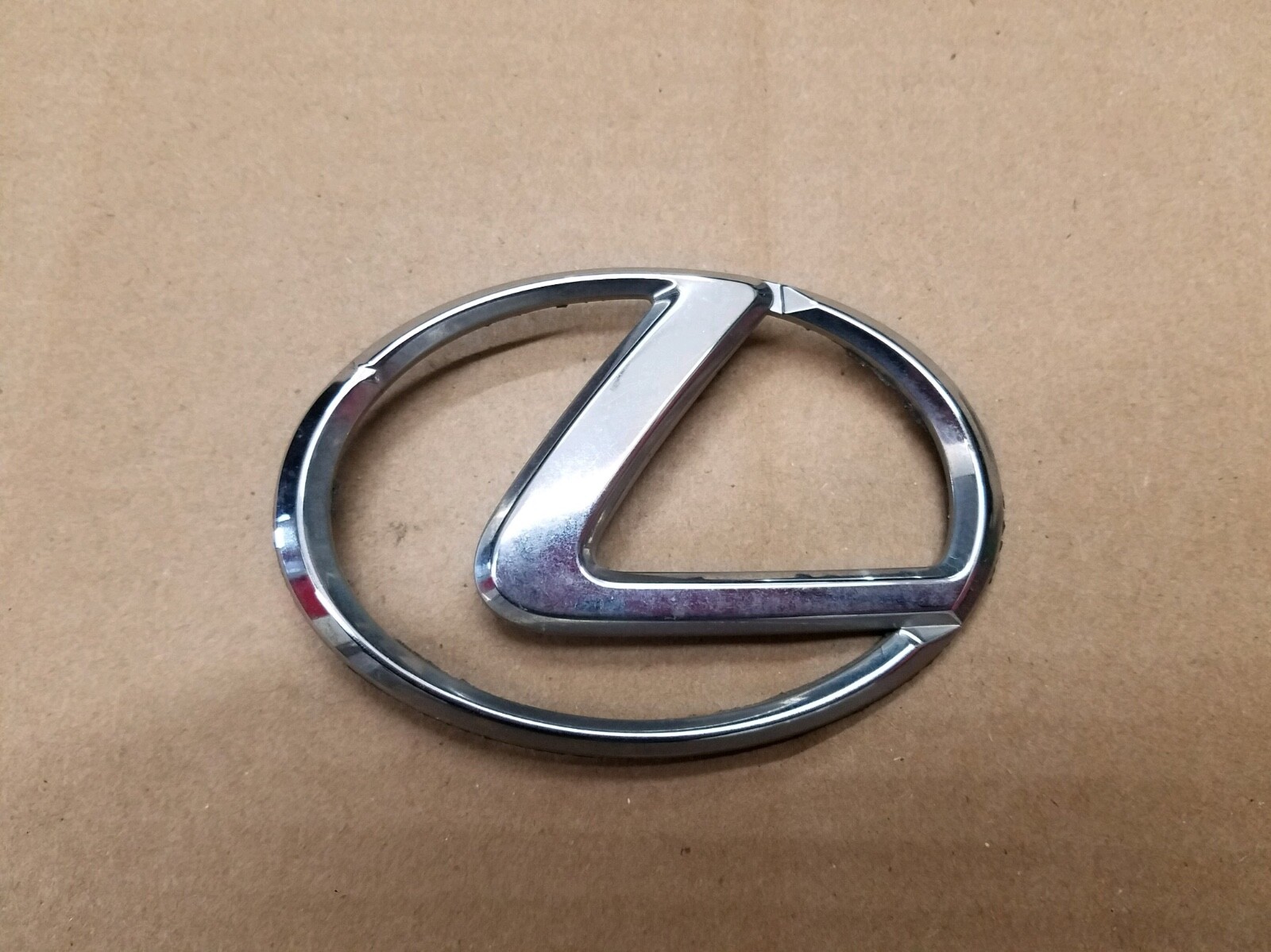 Lexus OEM Chrome Plastic 4" Emblem Badge Logo Nameplate Name Plate ...