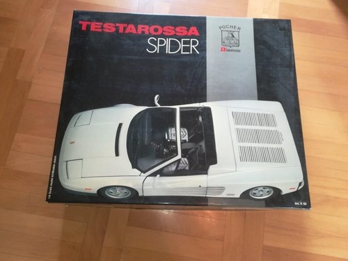 EMPTY Box of POCHER Ferrari TESTAROSSA Cabriolet White K52 | eBay UK
