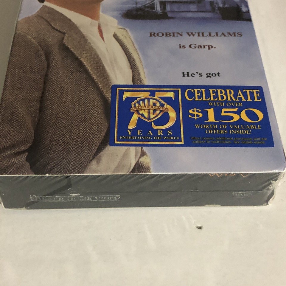 The World According To Garp Vhs Tape Robin Williams Glenn Close John ...