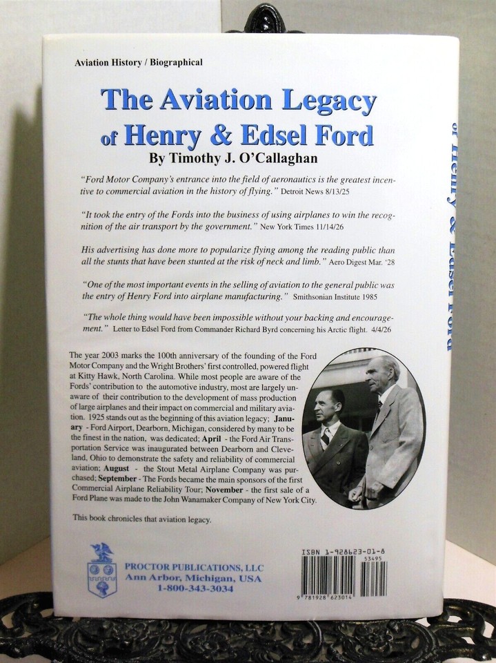 The Aviation Legacy of Henry and Edsel Ford Planes Planes WWI WWII ...
