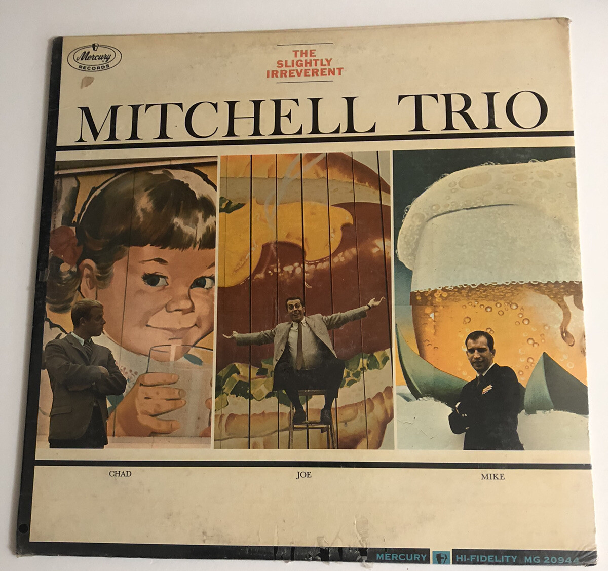 The Mitchell Trio LP The Slightly Irreverent SEALED | eBay