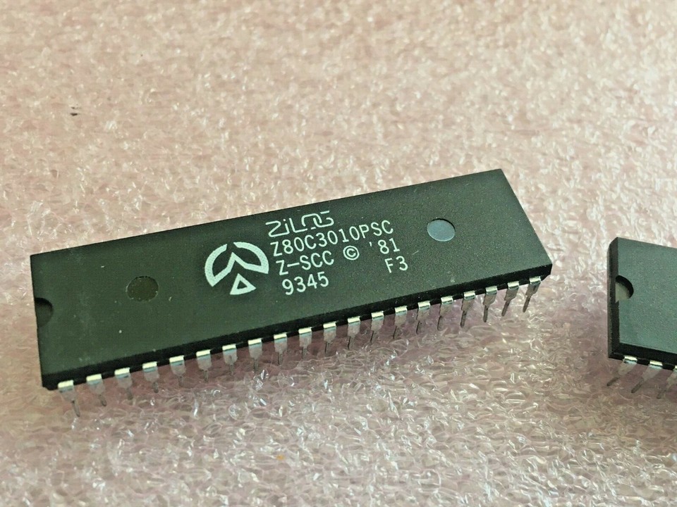 ZILOG Z80C3010PSC DIP-40 I/O Controller Interface IC 10MHz CMOS2 pieces ...