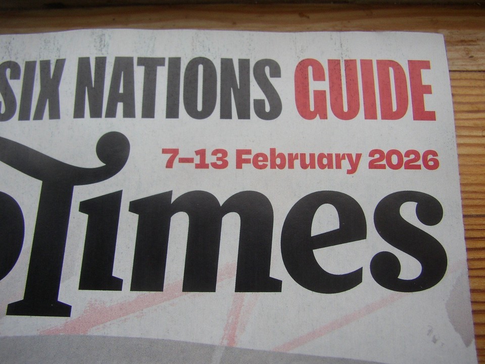 Radio Time 7-13 February 2026 England TV Six Nations Rugby guide ...