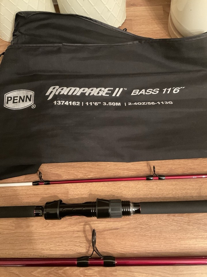 Penn Rampage 11 Bass Fishing Rod | eBay UK