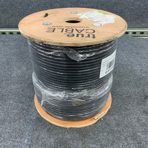 TRUE CABLE CAT 6 Direct Burial Ethernet Cable, 18lb Spool, 23/4PR, SOL ...