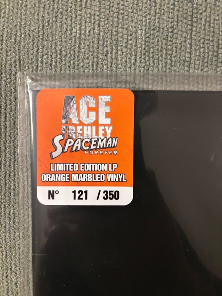 ACE FREHLEY*SPACEMAN FOREVER*1 - L.P.*COLOR VINYL*NUMBERED*LTD.EDITION ...