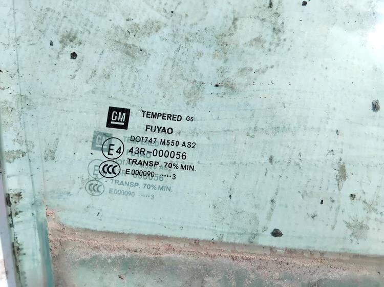 43r000922 43r-000922 Door-Drop Glass - FRONT RIGHT for Opel Insig ...