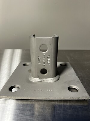 B-Line B280SQSS4, Strut Post Base, B280Sq Ss4, 1 PC | eBay