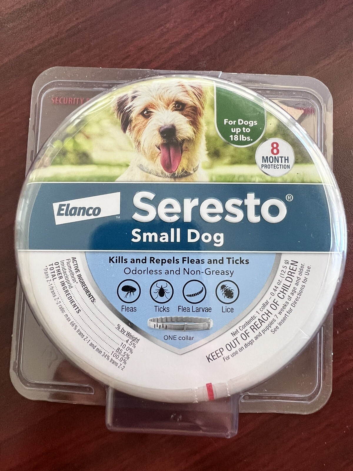 Seresto Collars for Small Dogs, 8 Month Protection Dogs Up 1-17lbs ...