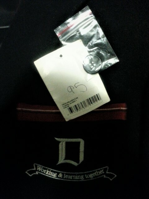 RRP238 Unisex Uniform Doncaster Secondary College Blazer Size95Y Jacket ...