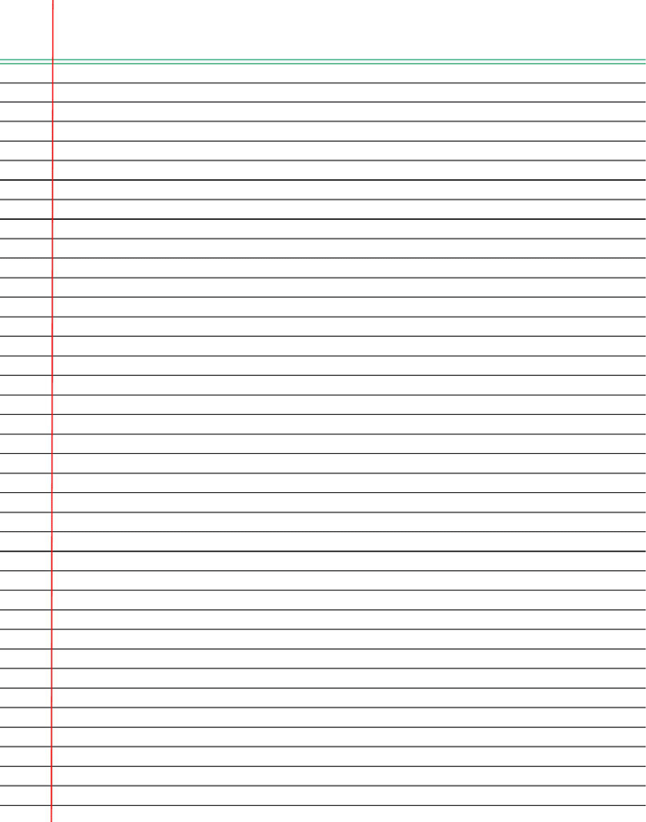 A4 Strong Notepad 10pack Feint Ruled 80 Page Lined Paper Exercise ...