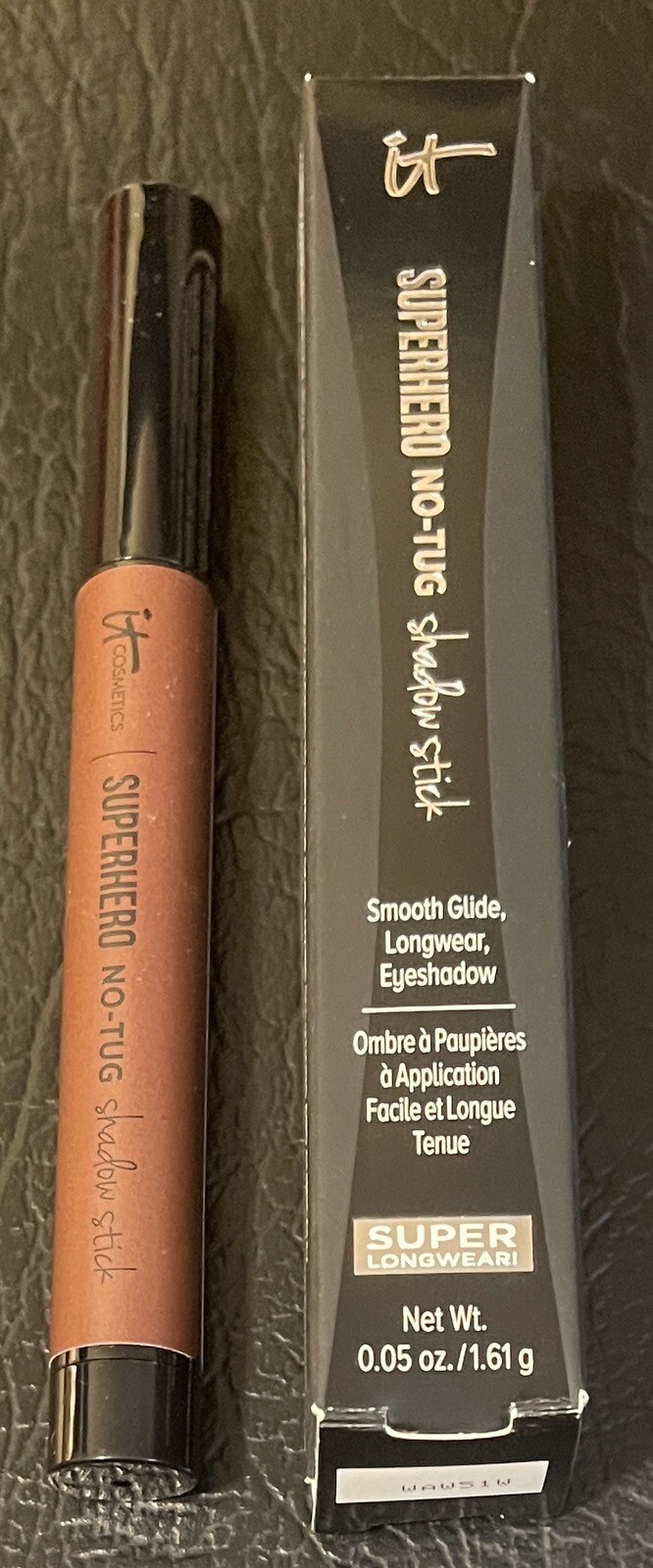 IT COSMETICS SUPERHERO NO TUG SHADOW STICK Fearless Umber 0.05 OZ NEW ...