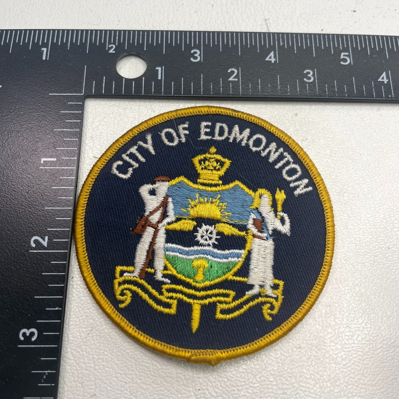 VTG CITY OF EDMONTON SEAL Canada Patch 28FF | eBay