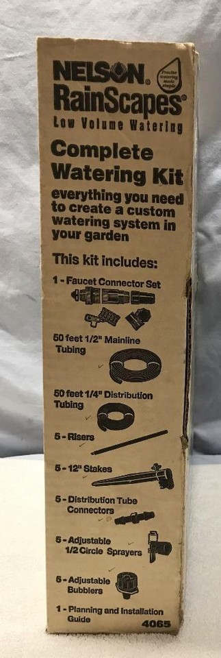NELSON RainScapes Low Volume Watering COMPLETE KIT for Custom Garden ...