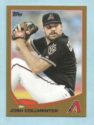 2013 Topps Baseball Update GOLD Josh Collmenter US197 Arizona ...