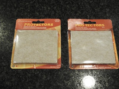 NEW protectors for your chairs on a wood floor 2 packages not cut - | eBay