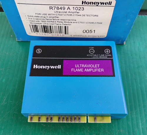 Honeywell R7849A1023 R7849 A 1023 Ultraviolet Flame Amplifier | eBay