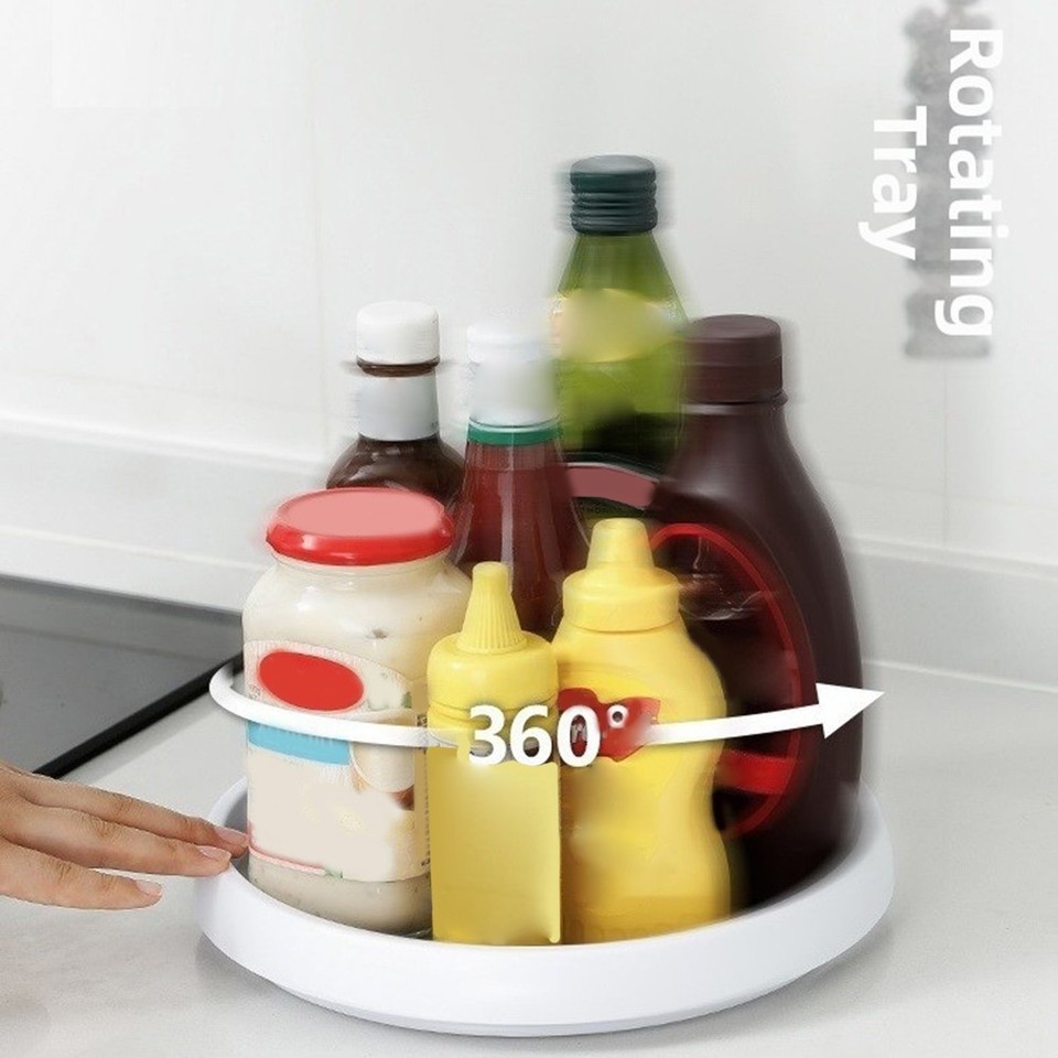 Lazy Susan For Kitchen For Bathroom 360-degree Rotation Non-skid ...