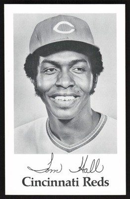Tom Hall 1975 Cincinnati Reds Team Issued Postcard Photocard TL264 | eBay