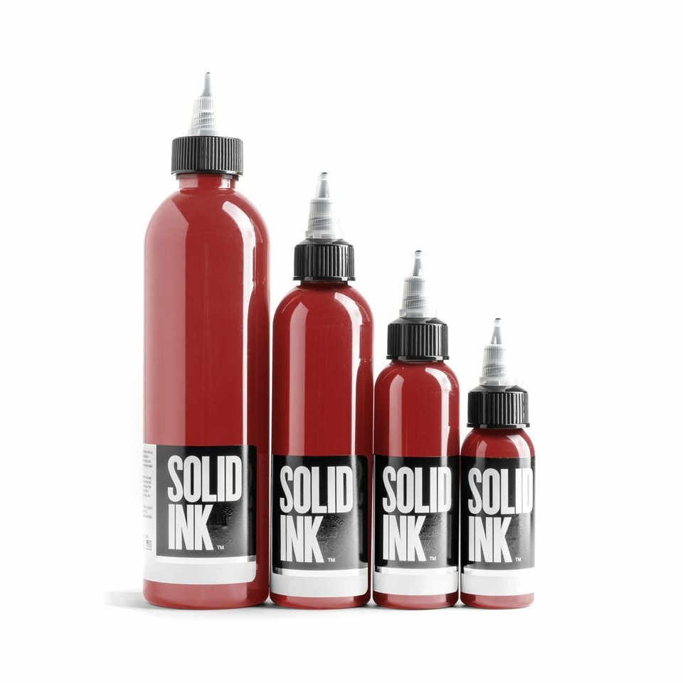 Solid Ink Tattoo Color Ink 1 oz 30ml bottle 100% Authentic Free ...