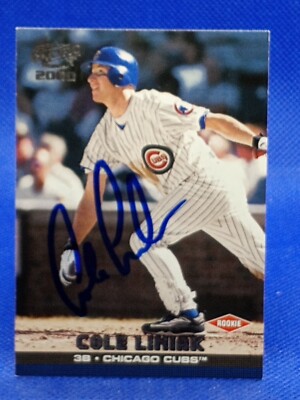 AUTOGRAPH AUTO Cole Liniak 2000 Pacific #86 | eBay