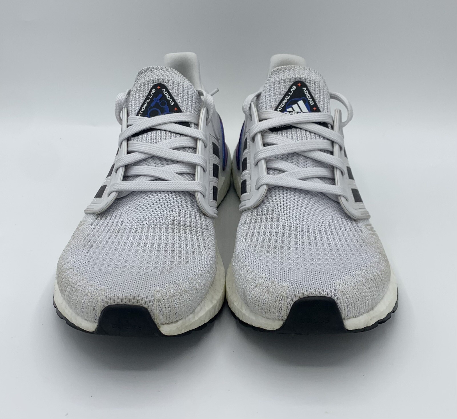 Womens Adidas Ultra Boost 20 Dash Grey Metallic Blue … - Gem