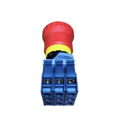 2PCS E2 AC-DXBC1017 self-locking emergency stop switch rotation button ...