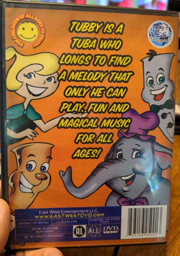 TUBBY THE TUBA [ RARE ORIGINAL CLASSIC, ALL REGIONS DVD ] Dick Van Dyke ...