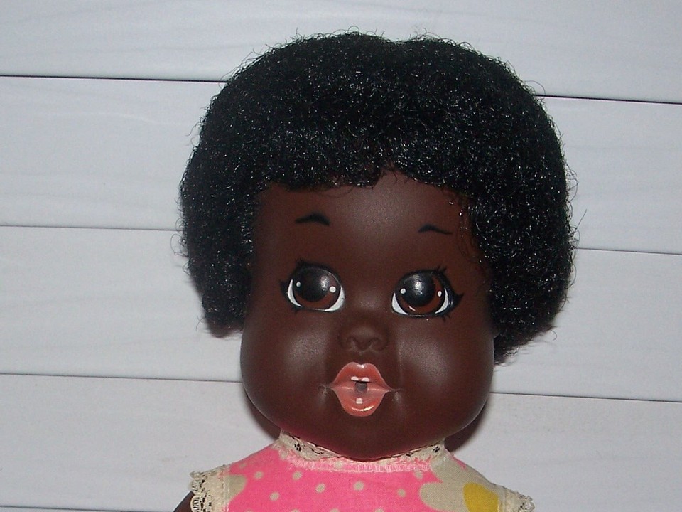 Vintage 1968 Baby Nancy Black African American Shindana Doll 13" | eBay