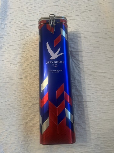 Grey Goose Vodka Metal Tin Collectible Gift Box Keepsake ‘READ’ | eBay