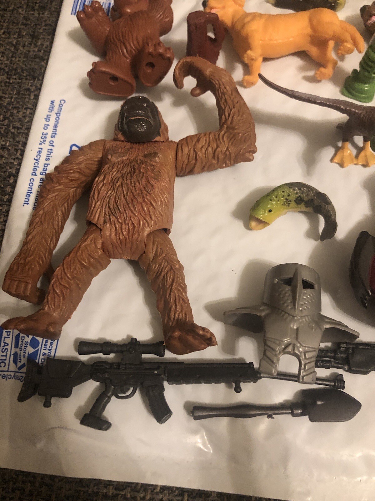 21 Pc Action Figure & Accessories Lot 6- Used | eBay