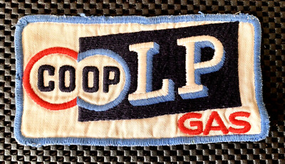 COOP LP GAS EMBROIDERED SEW ON ONLY PATCH PROPANE COOPERATIVE 6 3/4" x ...
