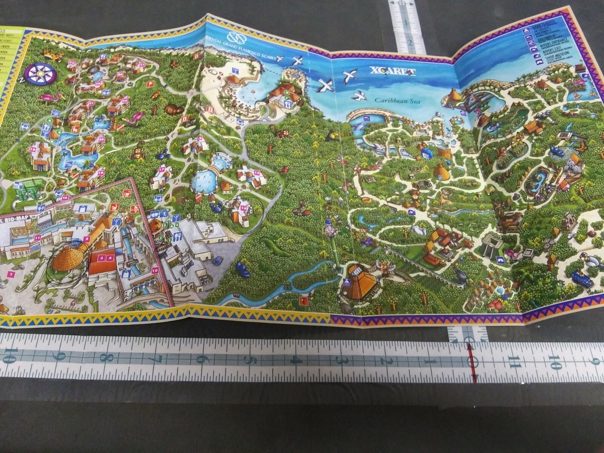 Occidental Grand Xcaret Park Map