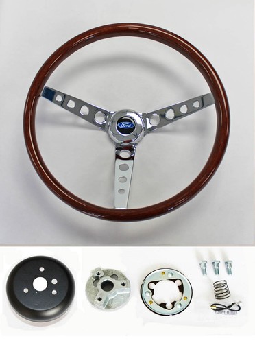 1965-1969 Fairlane Ranchero Galaxie 500 Steering wheel 15" High Gloss ...