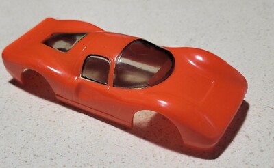 Eldon 1/32 Orange Ferrari Slot Car Body Shell | eBay