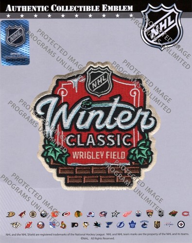 2024 2025 WINTER CLASSIC PATCH JERSEY STYLE CHICAGO BLACKHAWKS ST ...
