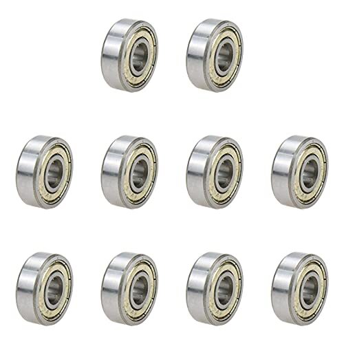 10 Pcs 628z Double Metal Shielded Deep Groove Ball Bearings 24mmod X ...