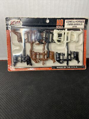Cows & Horses Farm Animals #778 Atlas Model Railroad HO Scale USA | eBay