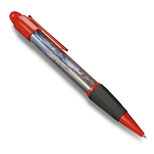 Red Ballpoint Pen - Penguins St. Andrews Bay South Georgia #46008 ...