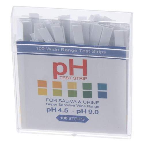 100ct High Accuracy pH Test Paper Water Test Kit Body Acidity and ...