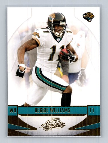 2008 Absolute Memorabilia #73 Reggie Williams Jacksonville Jaguars ...